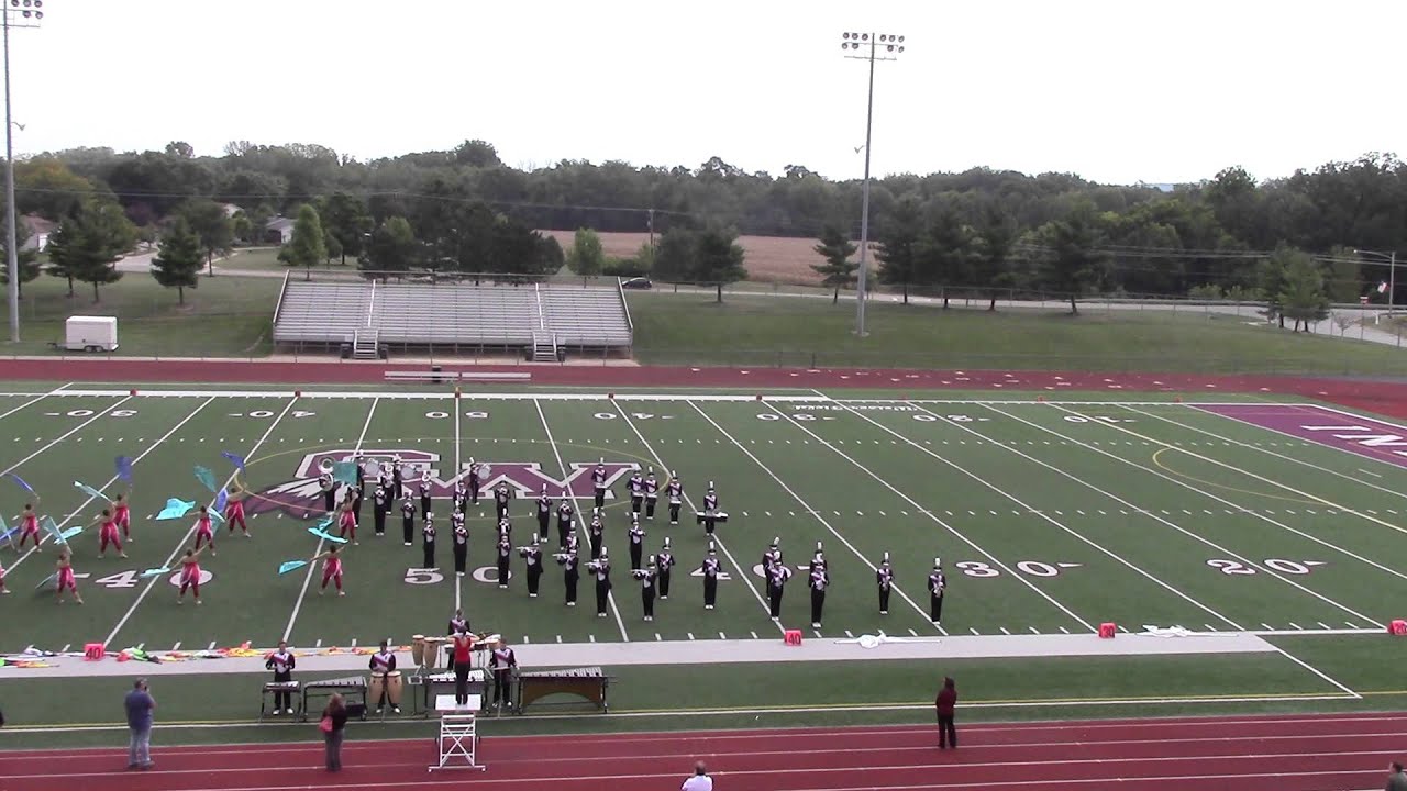 Fairfield Union Marching Falcons 2015 @ Canal Winchester - YouTube