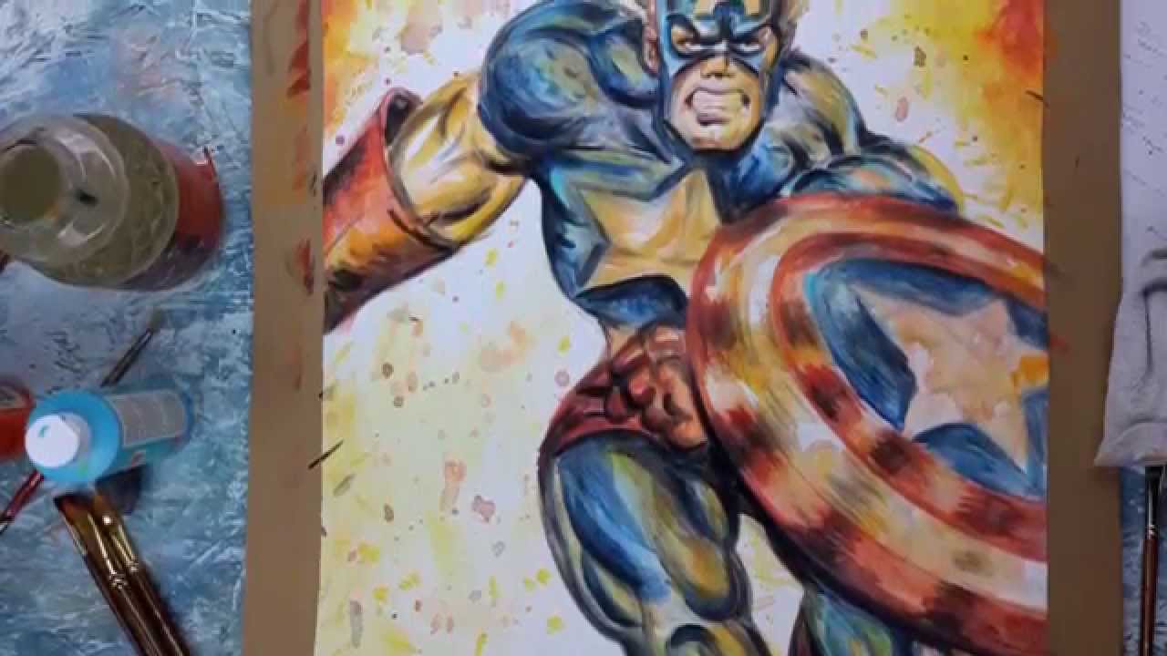 Captain Painting - YouTube
