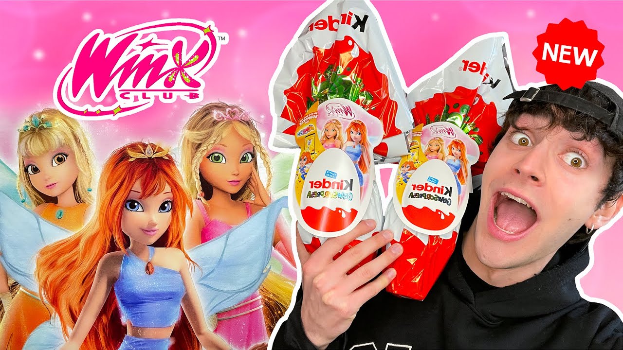 UNBOXING uova Kinder delle NUOVE Winx! 💖 - 2023 - YouTube