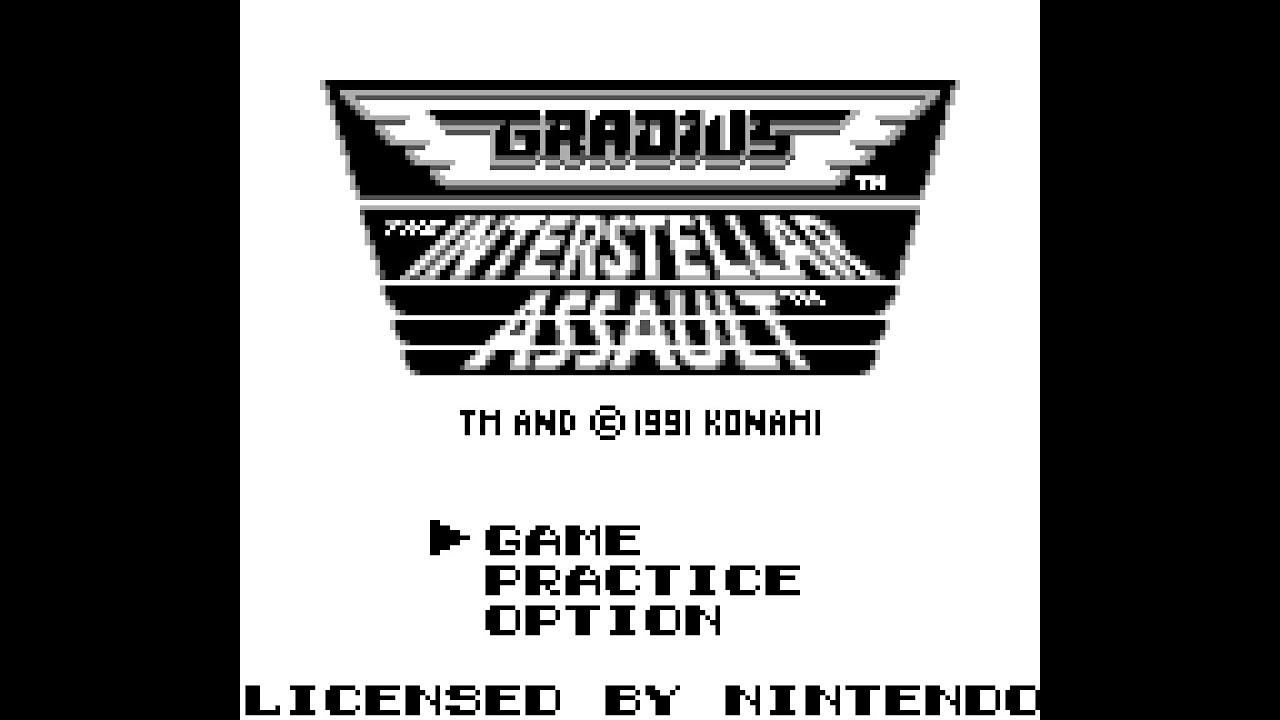 Gradius: The Interstellar Assault (ネメシスII). [Game Boy - Konami]. (1991). HARD. ALL. - YouTube