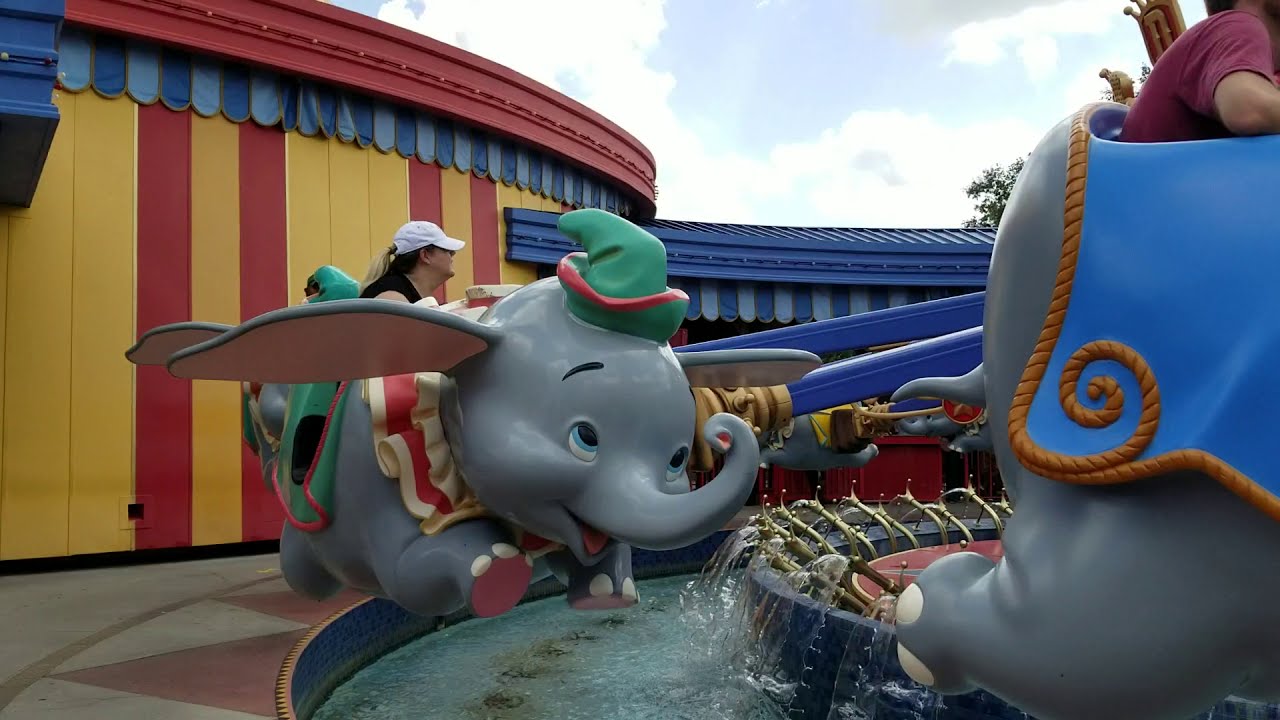 Dumbo Ride in Disney World - YouTube