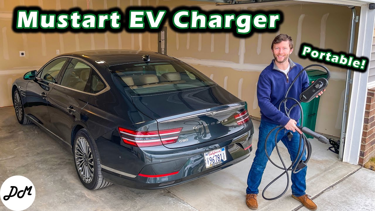 Portable Level 2 EV Charger: Mustart Level 2 Charger Unboxing and Quick ...