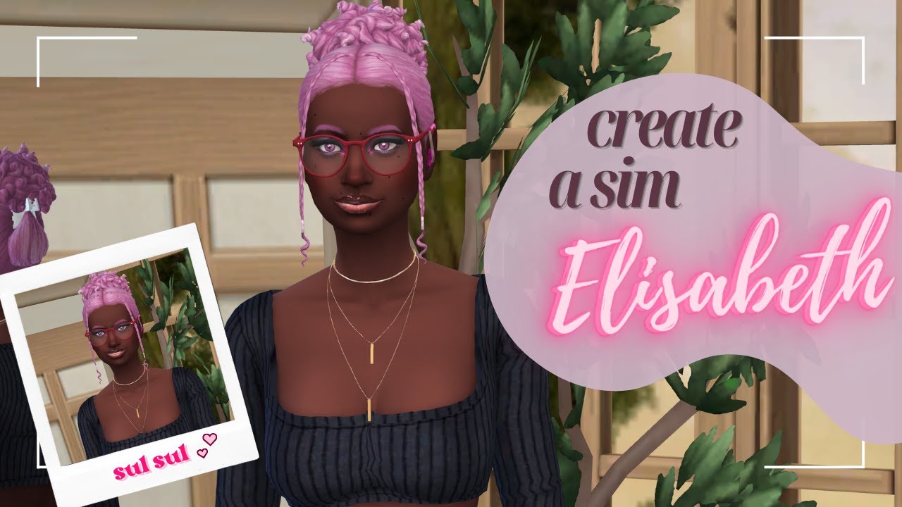 Meet Elisabeth: A Stylish Sim with a Bold Personality | Sims 4 CAS ...