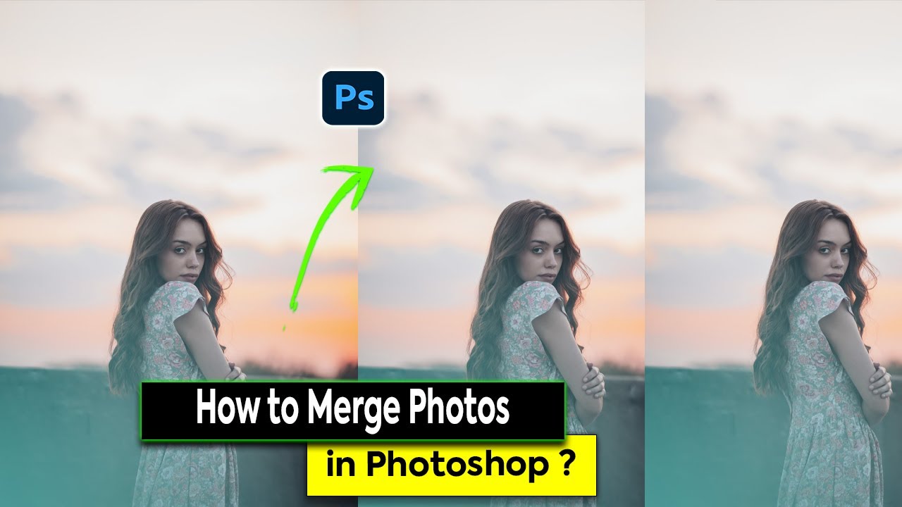 How to Merge Photos in Photoshop | Photoshop Tutorial - YouTube