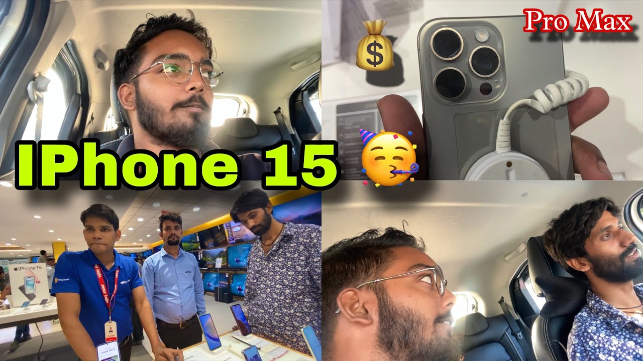 Iphone 15 Pro Max First Look 😍 - YouTube