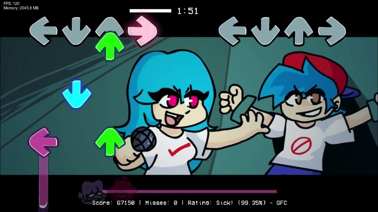 FNF VS Sky / NuSky / Wife Whenever / FC / Hard / Full Combo - YouTube