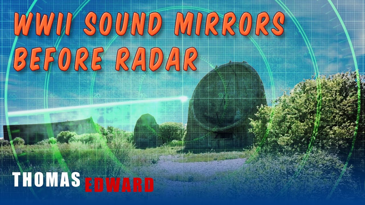 World War 2 Sound Mirrors Before Radar Kent UK - YouTube