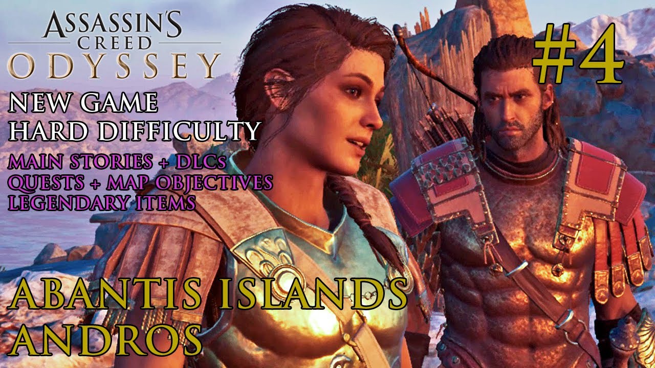 AC Odyssey Full Playthrough - New Game (Lv.1 to Lv.82) - Hard - #4 ...