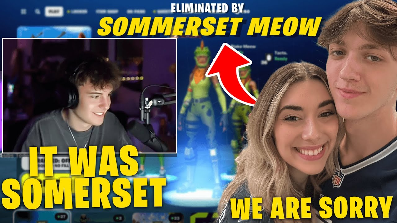 Clix Eliminated By Somerset In a Tournament Then Gets Jealous Watching ...