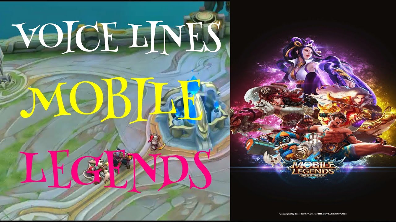 Mobile legends voice lines - YouTube