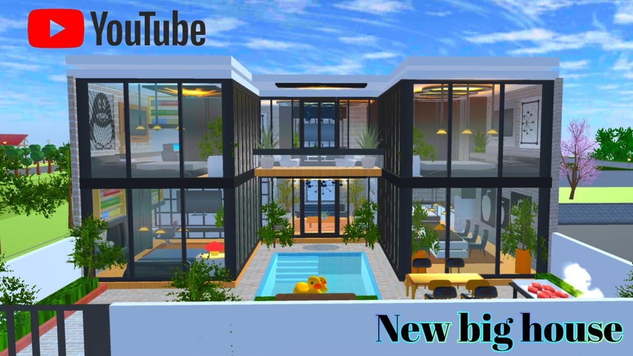 New big house in Sakura school simulator 🌸 Orginal version 🌸 @Sakur ...
