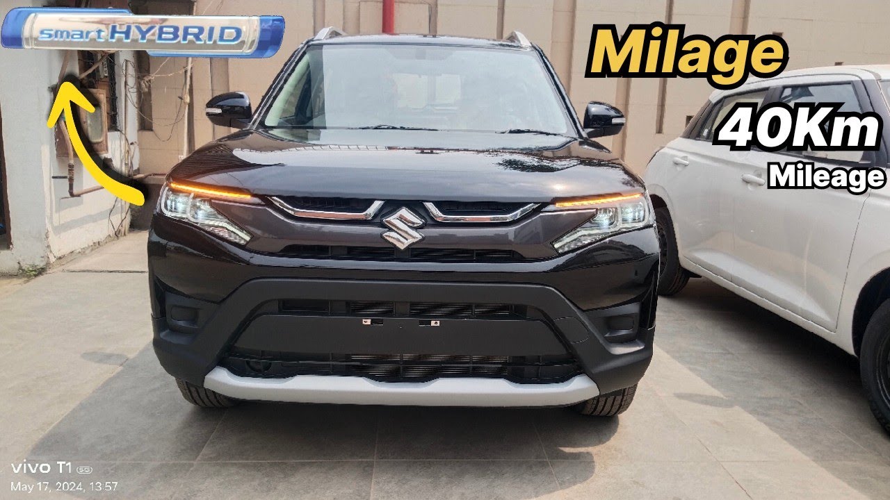 Maruti Suzuki Brezza zxi Smart Hybrid 🔥 2024 Black | Brezza zxi Smart ...