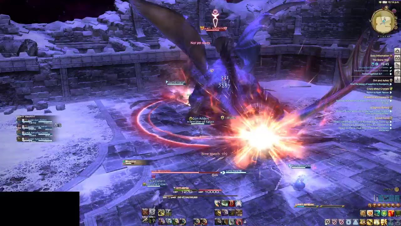FFXIV: More NIN Leveling! - YouTube