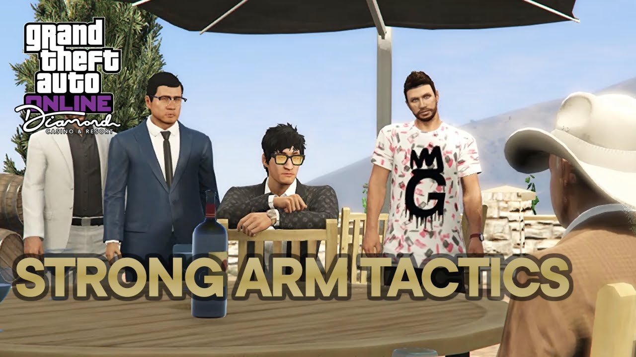 GTA: Online The Diamond Casino - Strong Arm Tactics [Part Three] Agatha Baker | Protect Tao ...