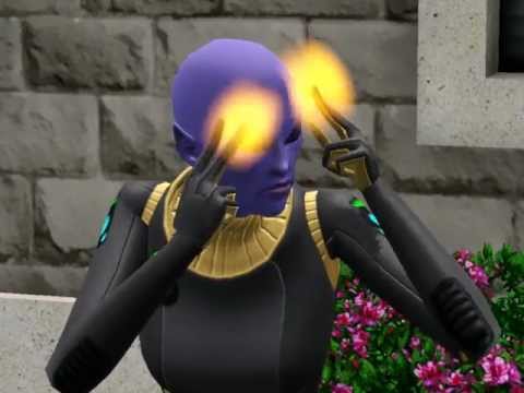 Sims 3, UFO meteor - YouTube