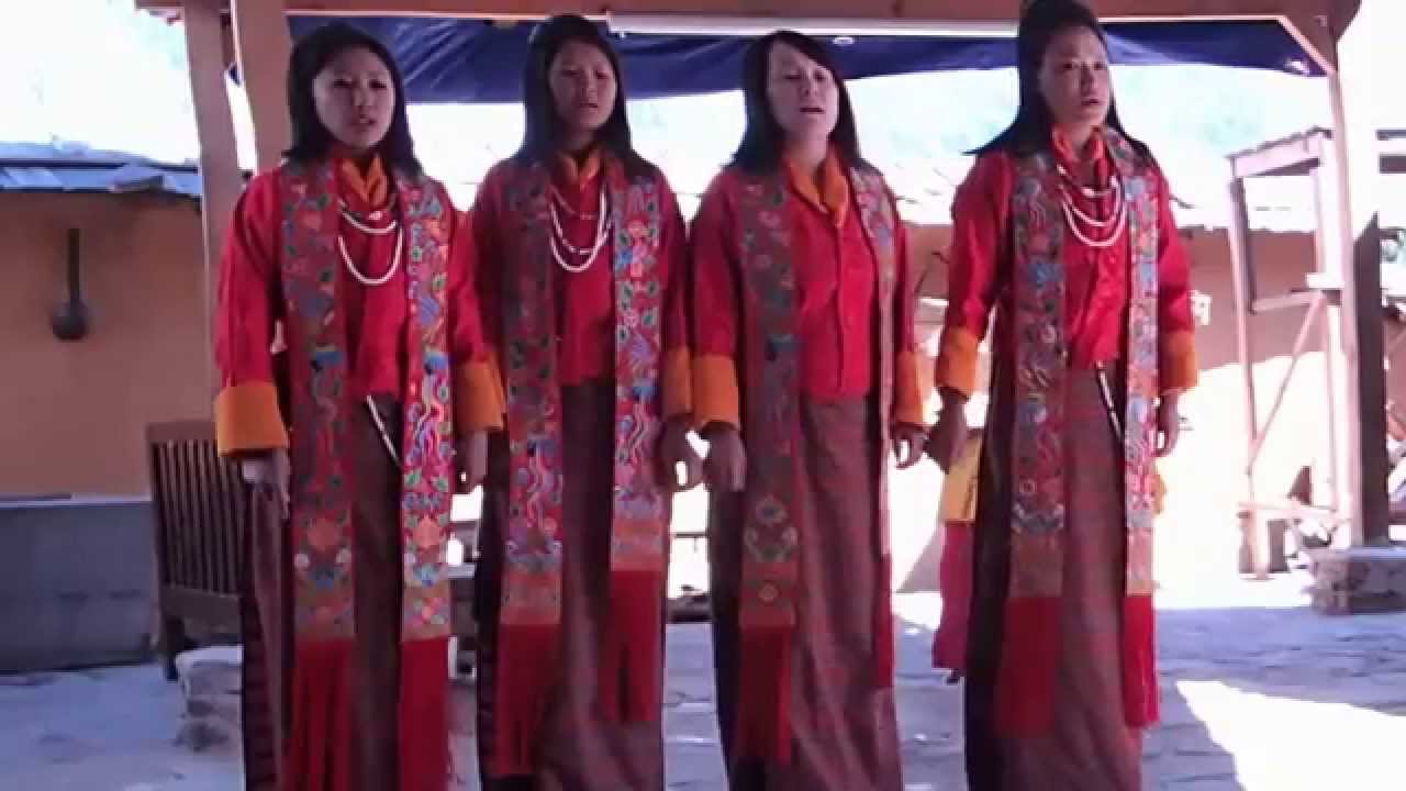 Zhungdra (Bhutanese Classical Song) - YouTube