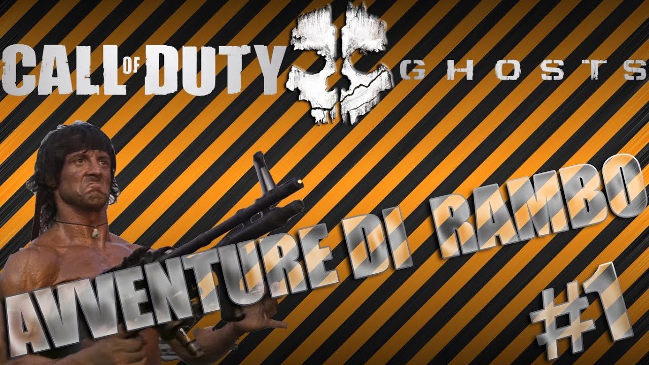 Cod Ghosts|Avventure di Rambo #1 |w/Chainsaw [JustFecarz] - YouTube