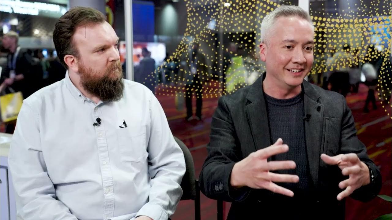 John Brown and Mike Creighton from Instrument in the Stagwell Content Studio @ CES 2024 - YouTube