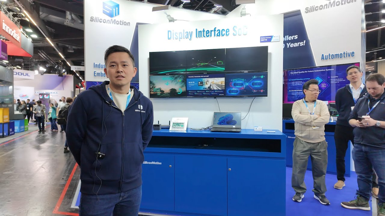 Silicon Motion SM770 at Embedded World 2025: Triple 4K SoC with ARM ...
