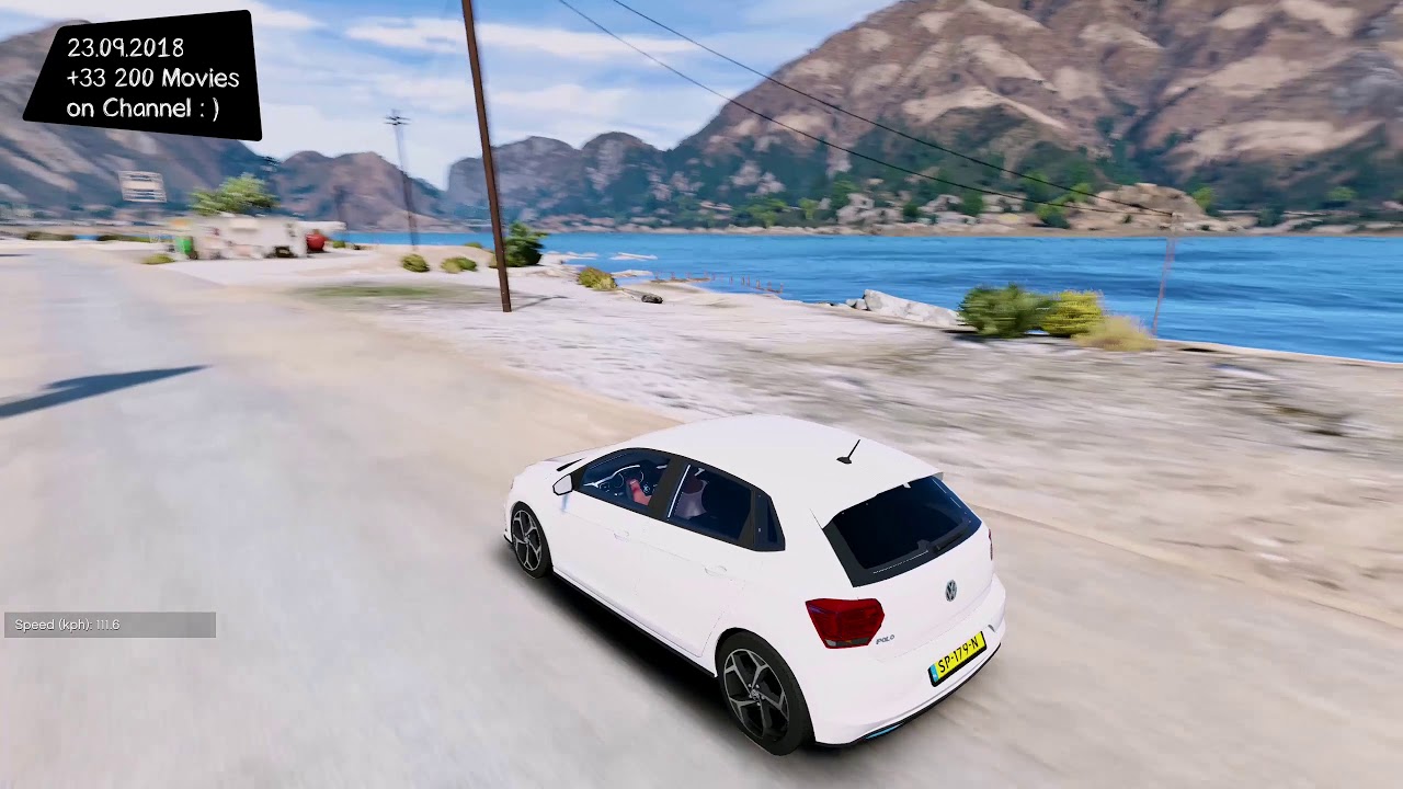 Volkswagen Polo R-line Police Grand Theft Auto V GTA V 🚗 I go to 40K ...