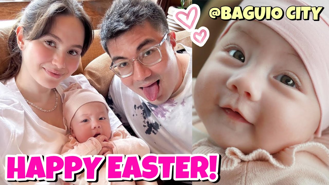 HAPPY EASTER FROM MANZANO FAMILY! BABY PEANUT’S FIRST STAYCATION IN ...