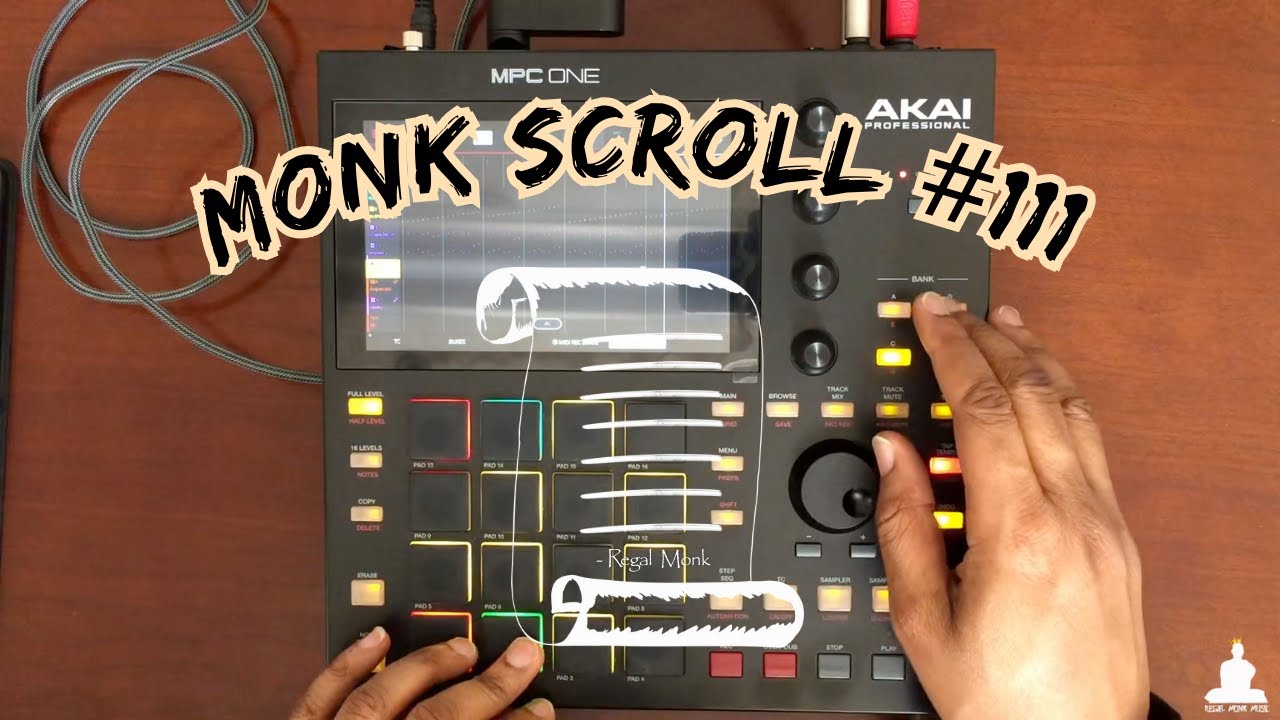 Monk Scroll #111 - Latin sampled boom bap on the MPC - YouTube