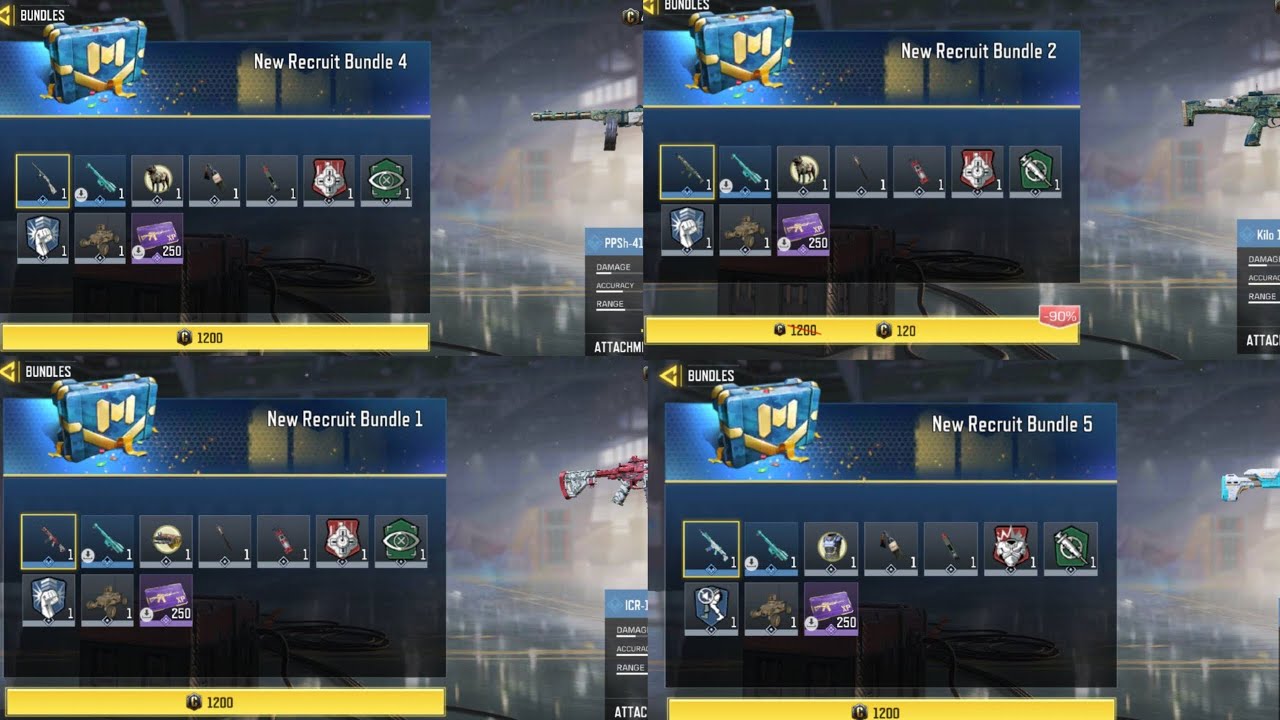 *NEW* Codm Credit Store New Bundles Season 7 Heatwave - YouTube