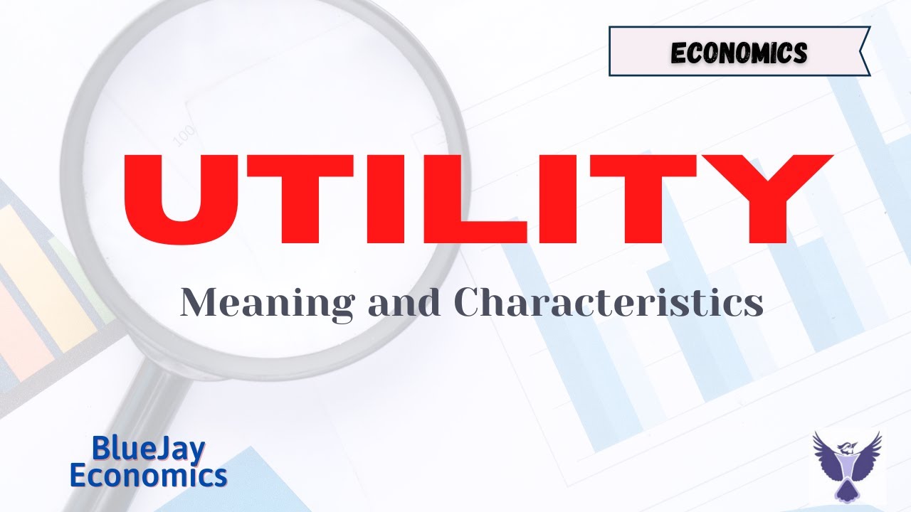 Utility Analysis- Meaning and Characteristics - YouTube