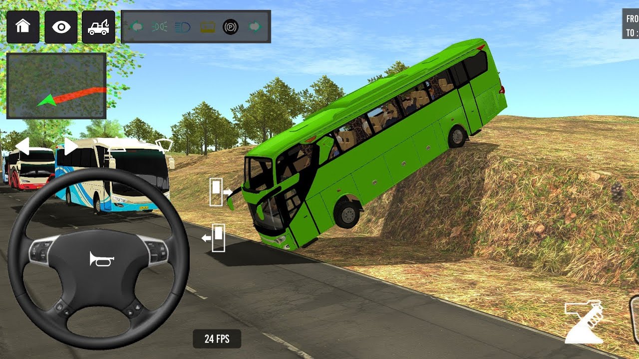 😲🤪Bus simulator indonesia ll 💥 euro coach bus simulator indonesia ll 💥 ...