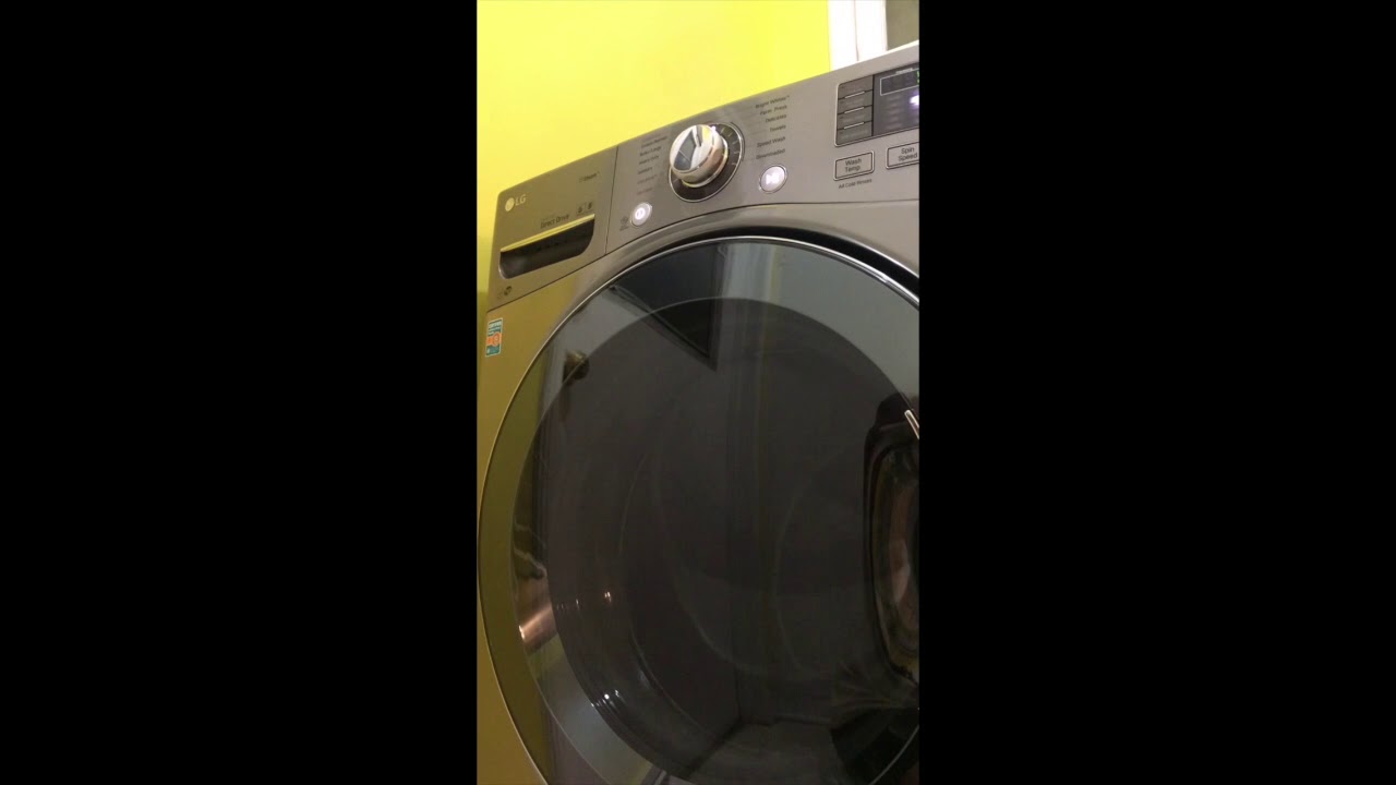 LG Washer WM3770HVA - YouTube