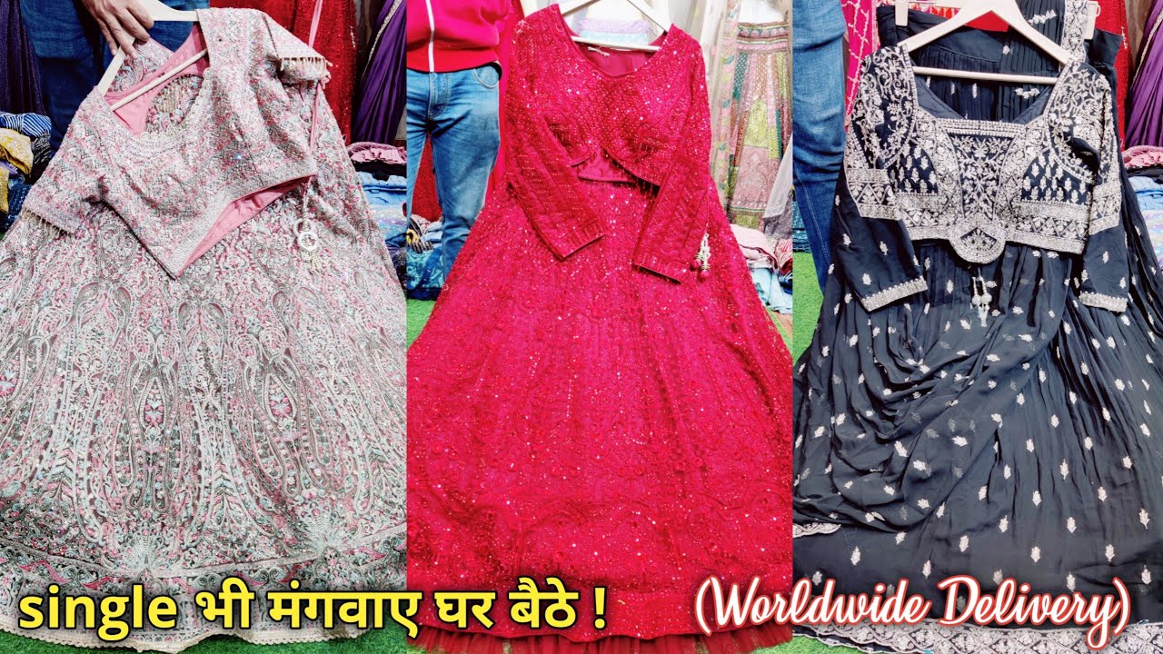 Anil Cloth, Less Than Wholesale Price💖 || New Unseen Crop Top Lehenga ...