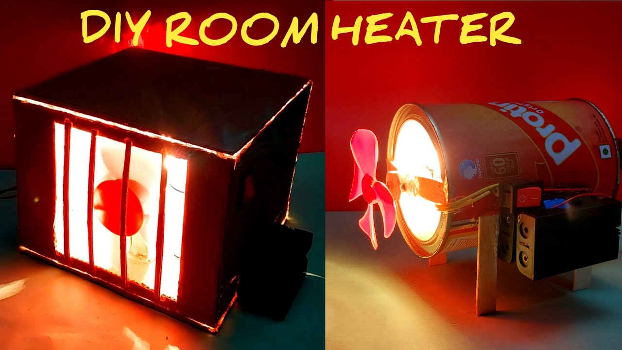 2 Awesome Room Heater Making At home DIY Room Heater - YouTube