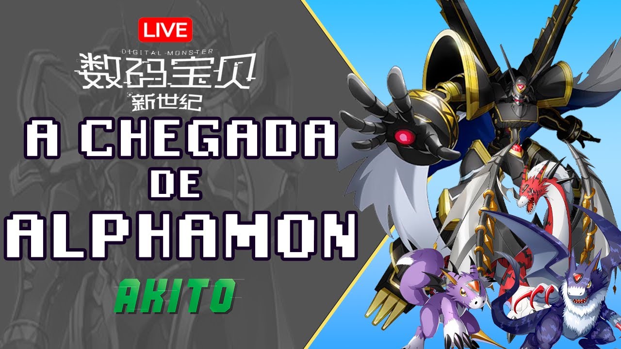 A CHEGADA DE ALPHAMON - DIGIMON NEW CENTURY / DIGIMON NEW GENERATION ...