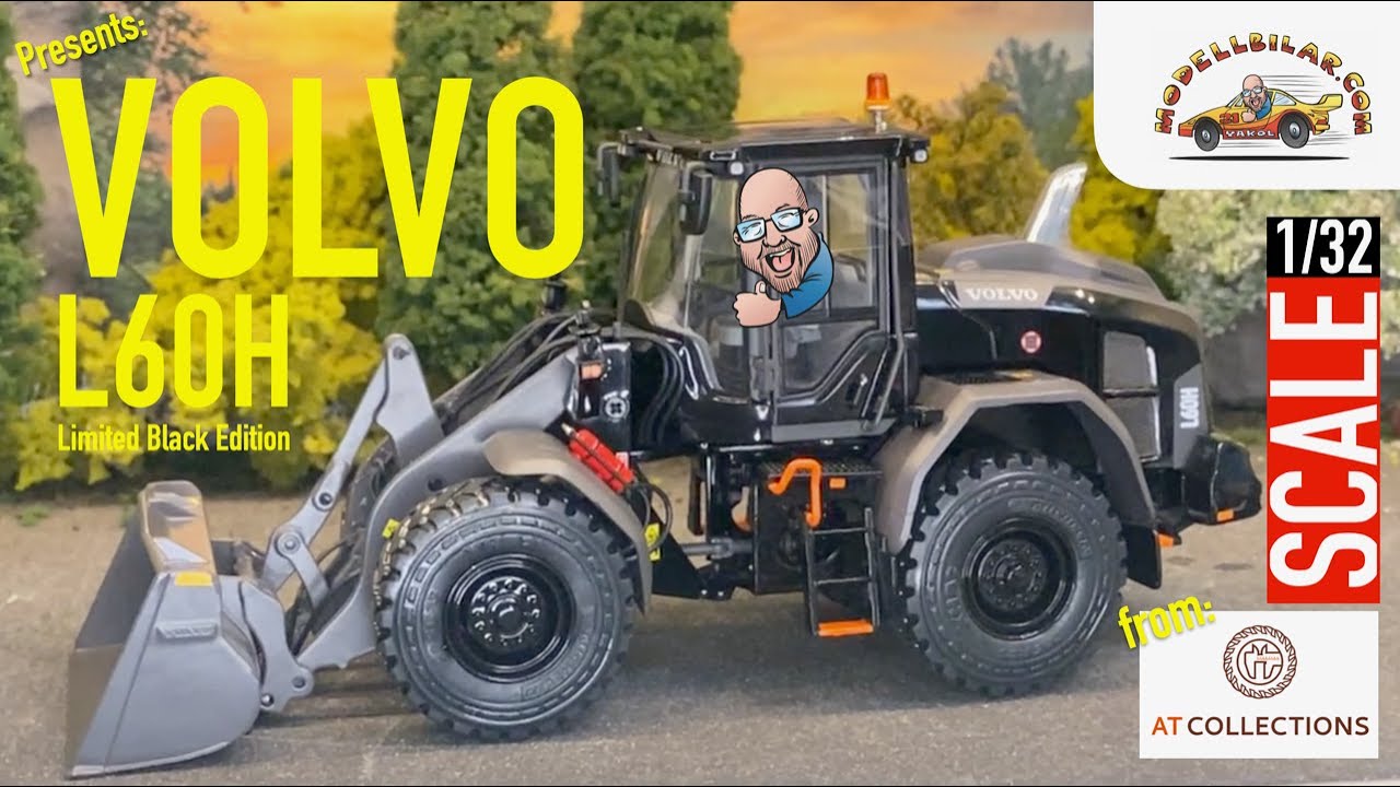 Volvo L60H Limited Black Edition fr AT Collections in scale 1/32 - YouTube