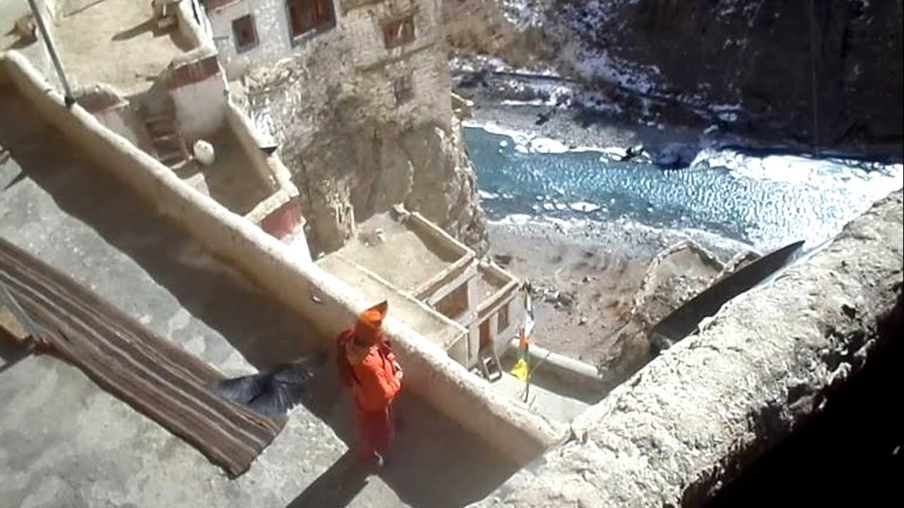 Phuktal Monastery prior New Year - YouTube