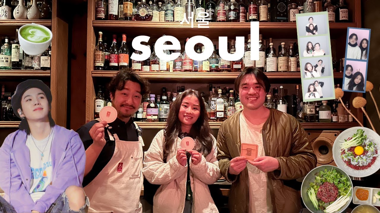a chill few days in seoul | bts, bar cham, cafes (ft. k-pop/artsy ...