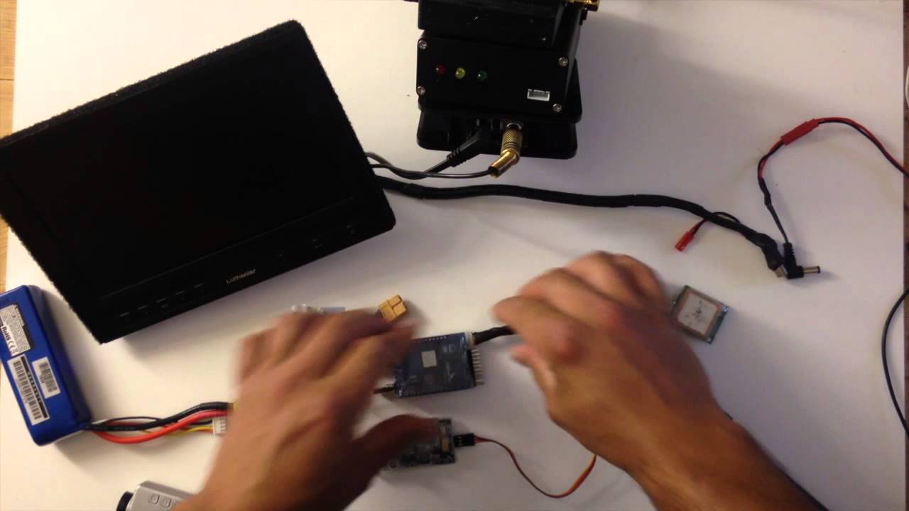 arkbird antenna tracker autopilot osd - YouTube