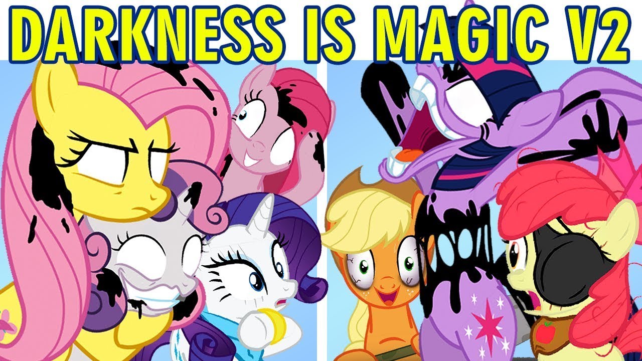 Friday Night Funkin' VS My Little Pony: Darkness Is Magic V2 ...