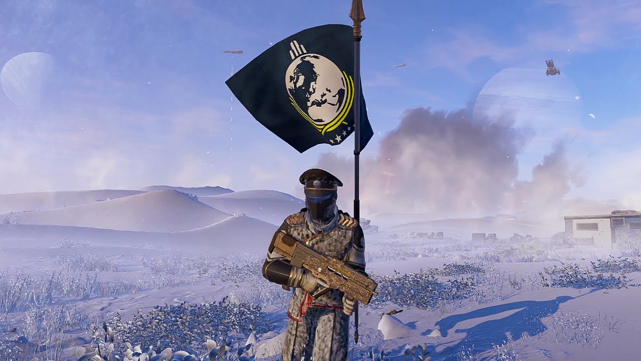 Helldivers 2 BEST STRATAGEM "One True Flag" - YouTube