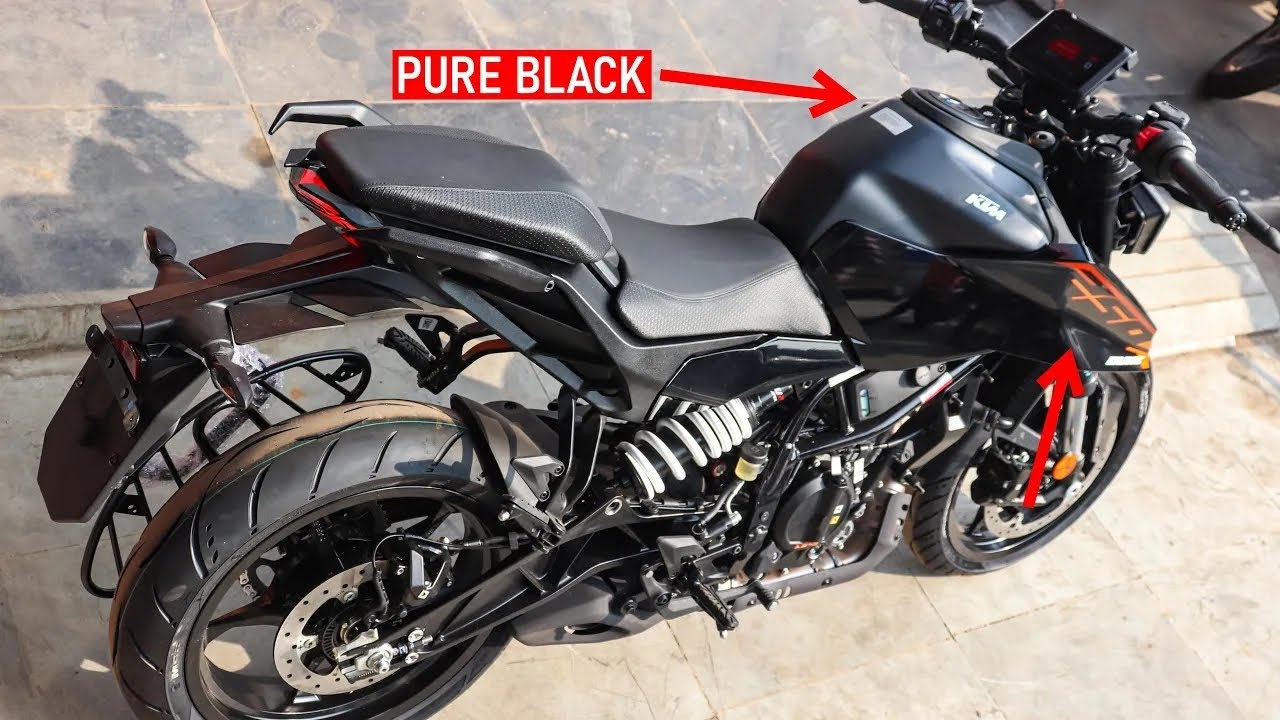 Finally 2025 New Launch All Black KTM Duke 250 TFT Display Details ...