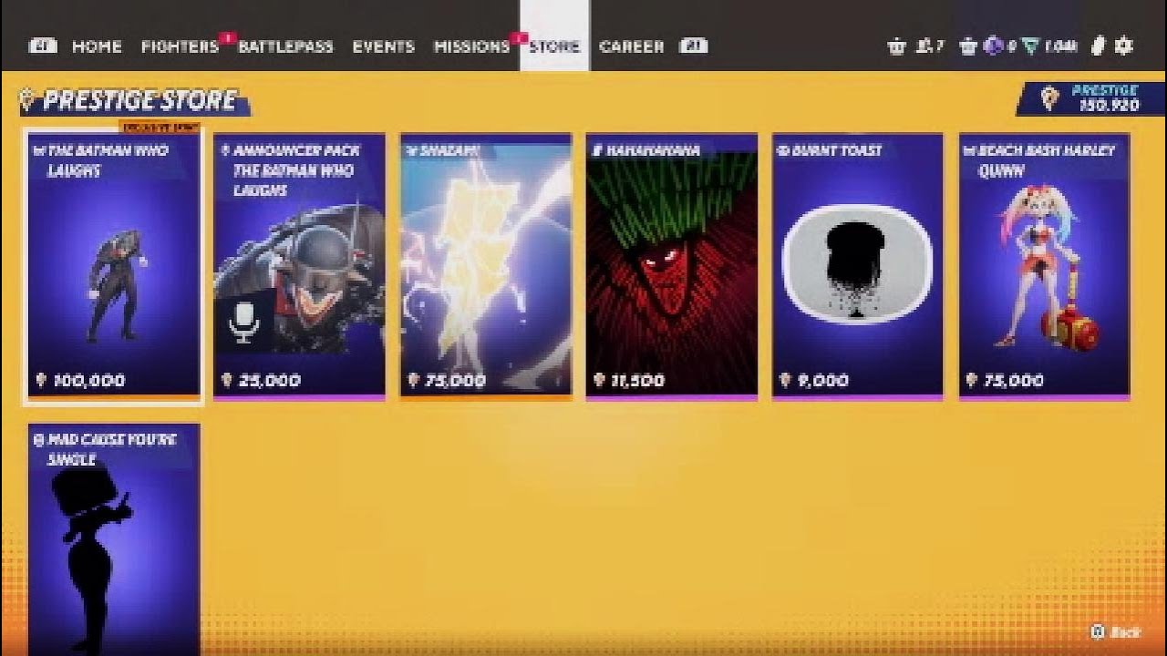 MultiVersus: Prestige Store - YouTube