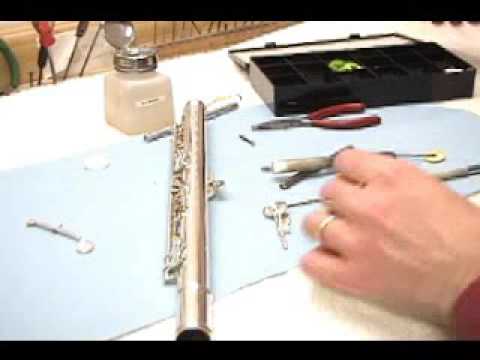 Emerson Flute Pad Replacement - YouTube
