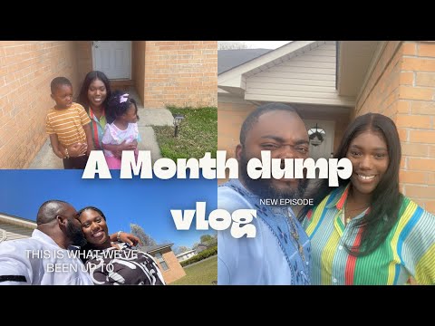 A month in our life video dump vlog - YouTube