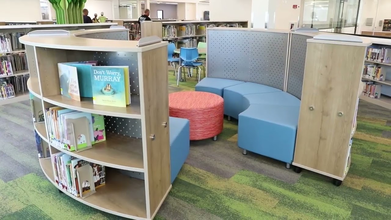 Avon Branch Renovation Sneak Peek Tour - YouTube