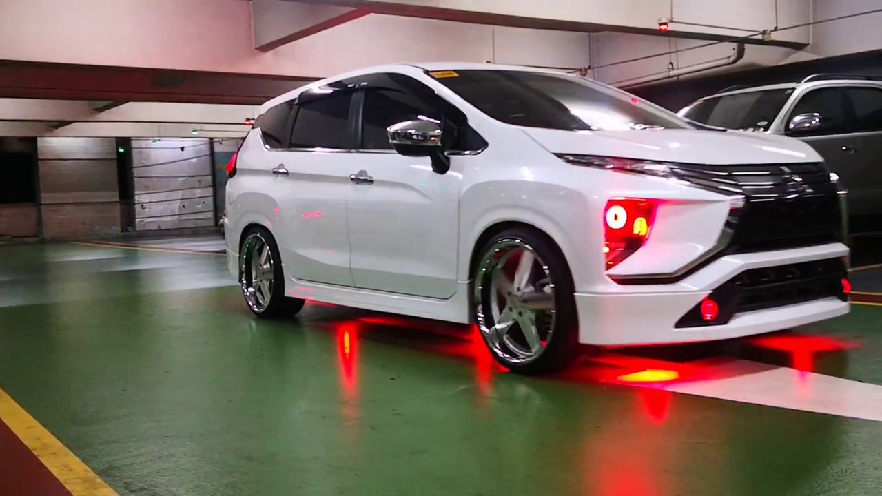 Lowered Mitsubishi Xpander Sport 20 inch Mags 30 series tires - YouTube