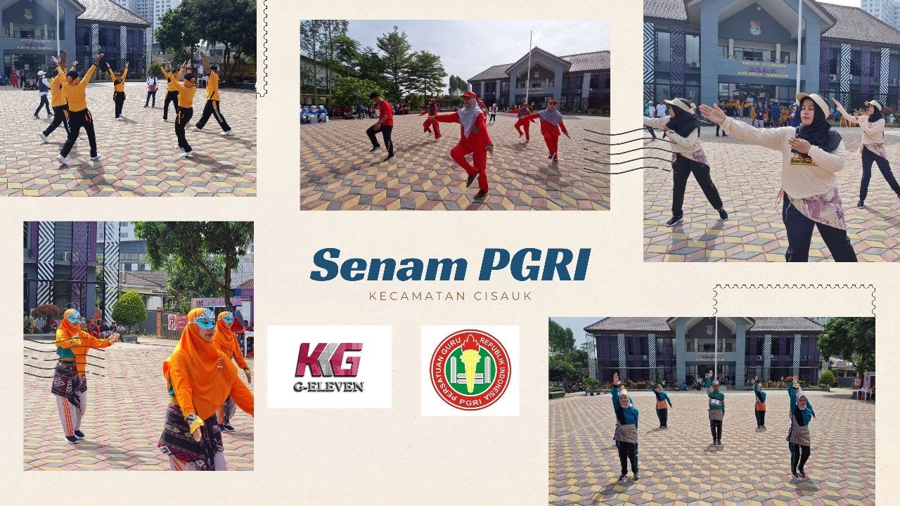 Part 1 | Lomba Senam PGRI Kecamatan Cisauk - YouTube