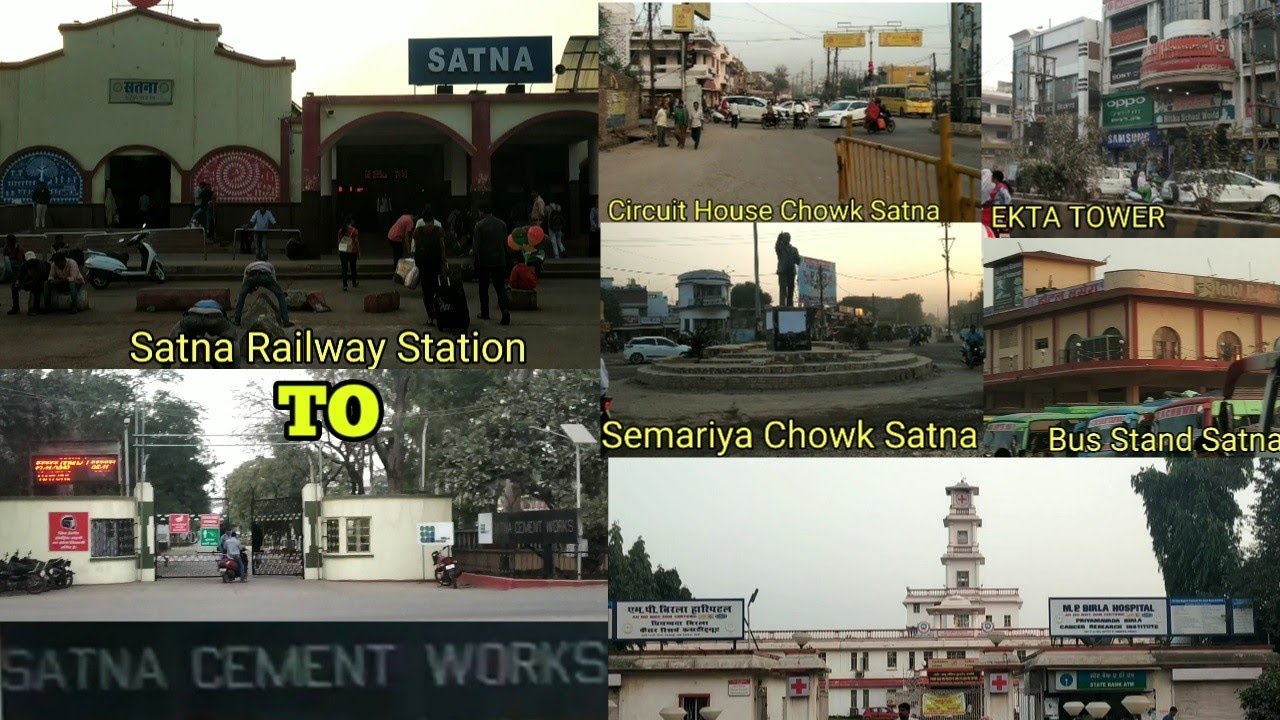 SATNA Railway station To Satna Cement Works, Full View's || All ...
