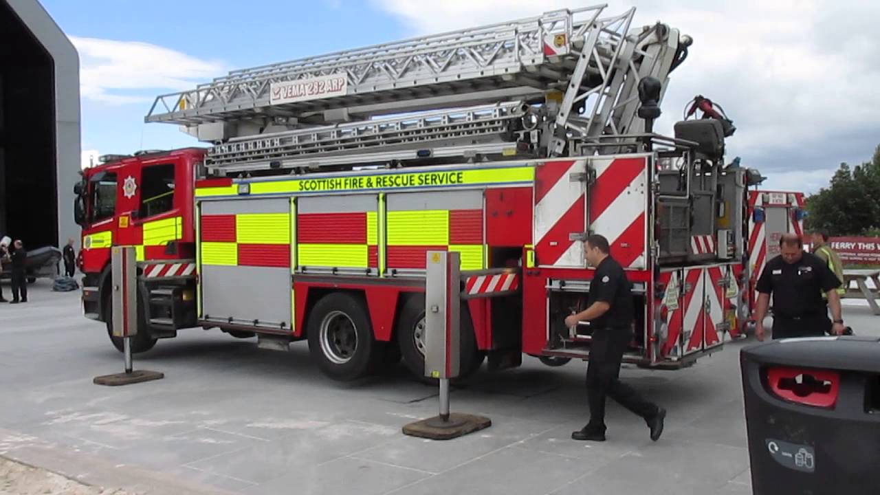 Scottish Fire And Rescue ARP Setting up - YouTube