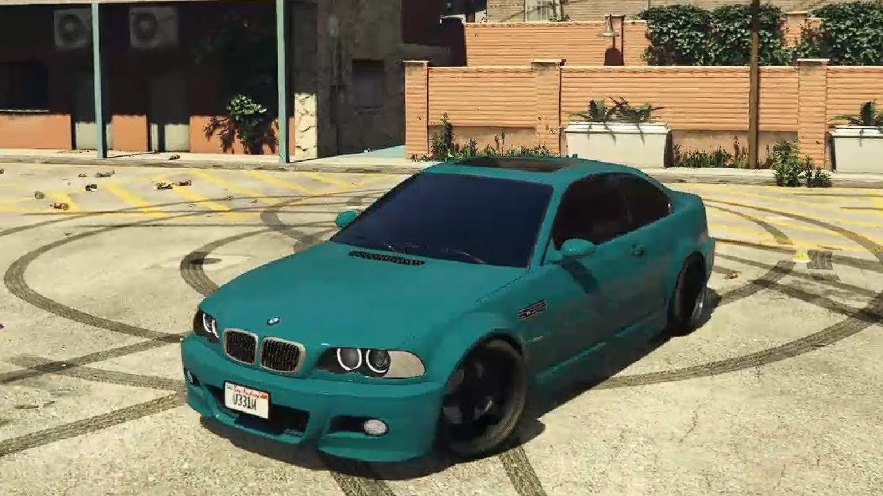 GTA-GO RP BMW M3 E46 Drift - (8x8 MiLLOWA) - YouTube