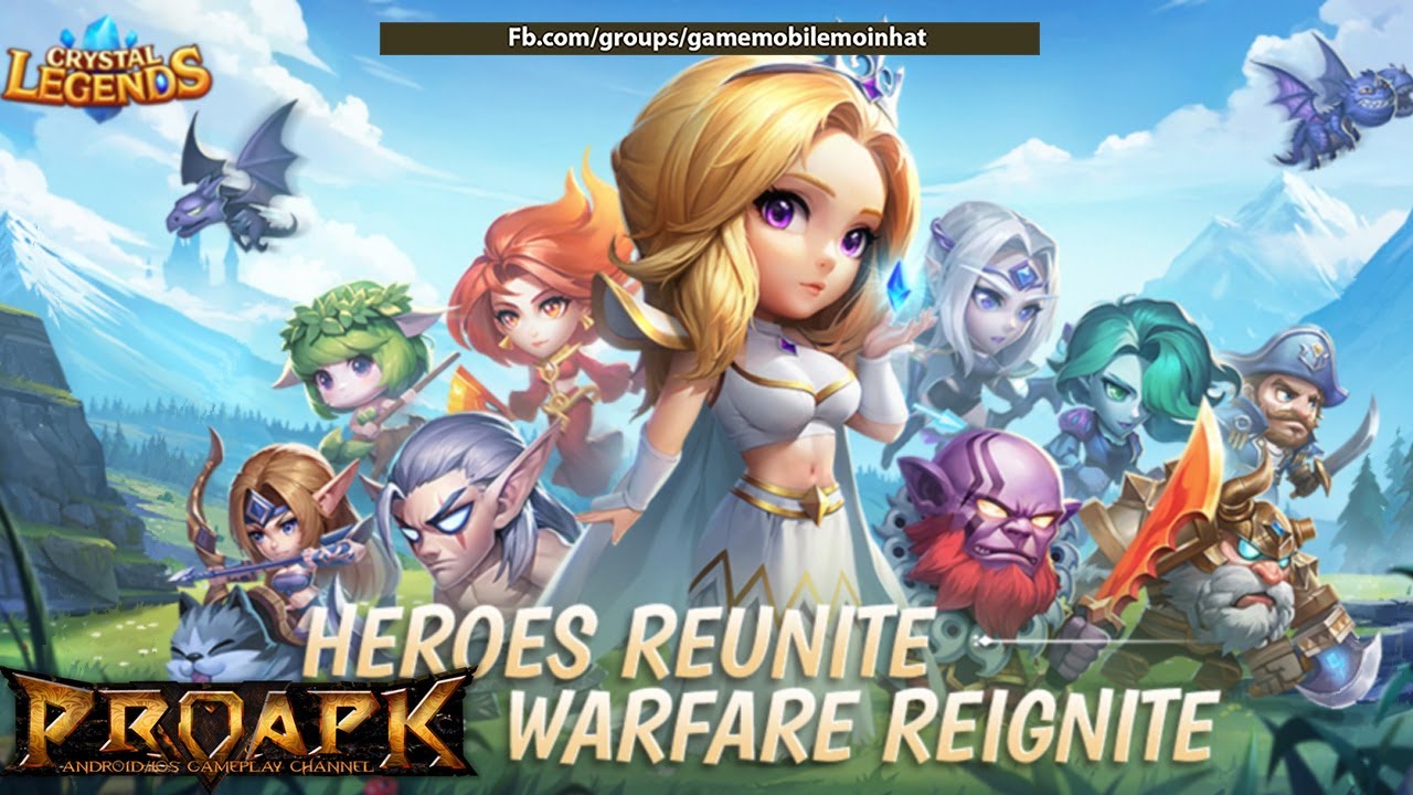 Crystal Legends Gameplay Android / iOS (by FARLIGHT) - YouTube